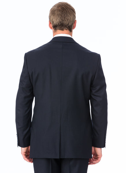 BANYAN CLASSIC FIT JACKET - NAVY – Fletcher Jones Australia