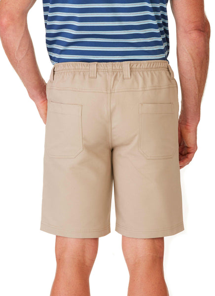 GYMPIE DRAW STRING SHORT - SAND – Fletcher Jones Australia